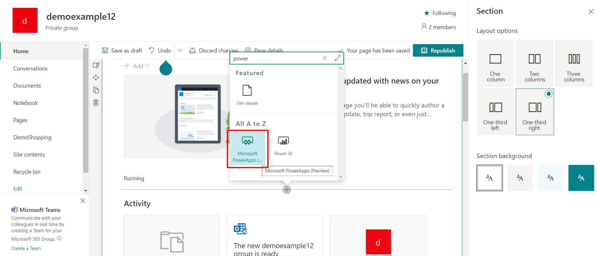How To Embed Power Apps (Preview) in SharePoint Site? - Intranetbee